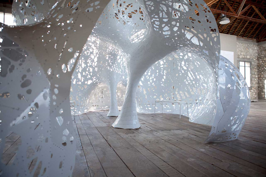 How Marc Fornes Blurs Art with Architecture