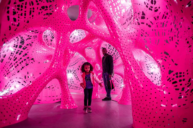 How Marc Fornes Blurs Art with Architecture