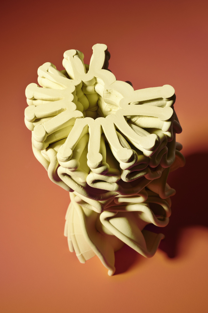 Anton Alvarez Surprises with Wildly Colorful Clay Forms