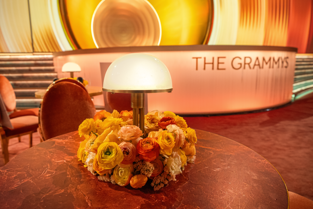 How Yellow Studio Turned Café Tables Into the Grammys Look