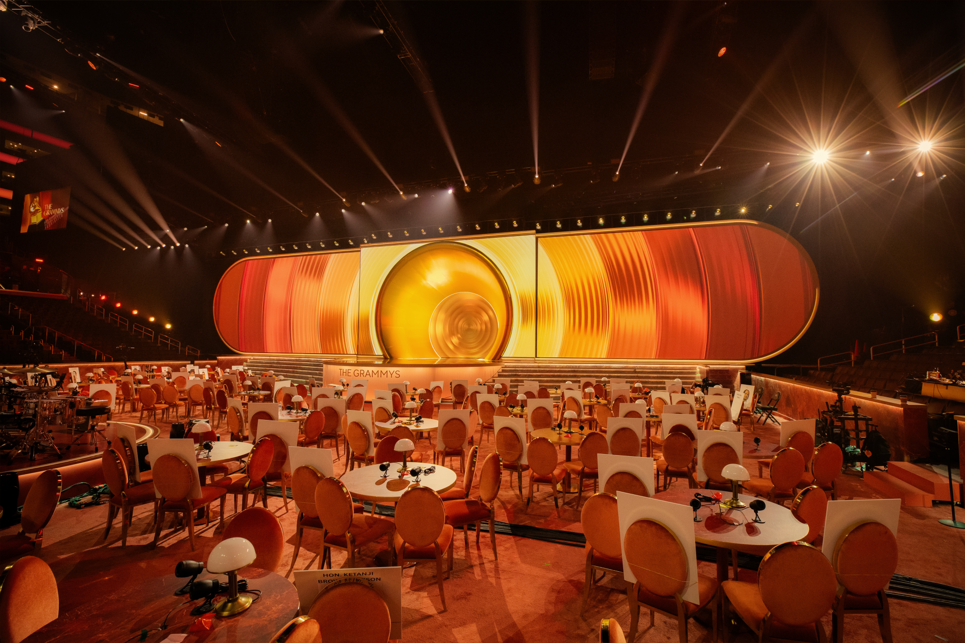 How Yellow Studio Turned Café Tables Into the Grammys Look
