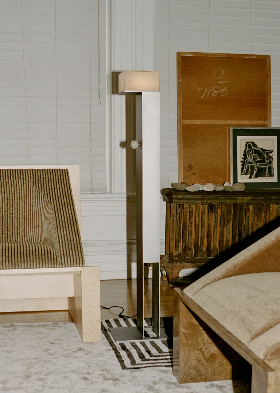 The Perceptions Floor Lamp Showcases Sculptural Lighting