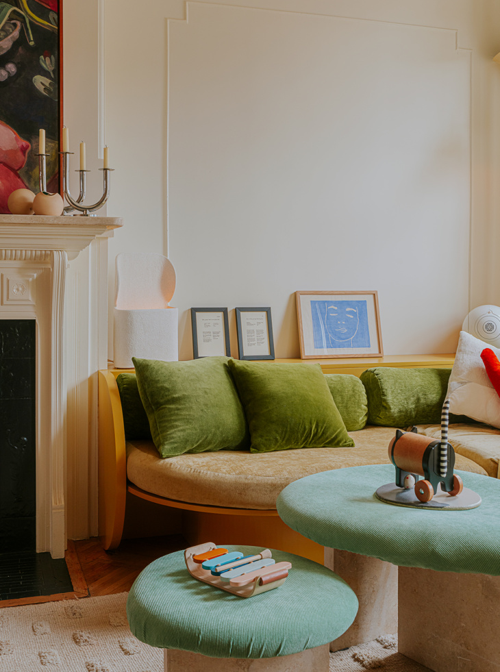 Anna Polonsky Puts a New Spin on a Classic Brownstone