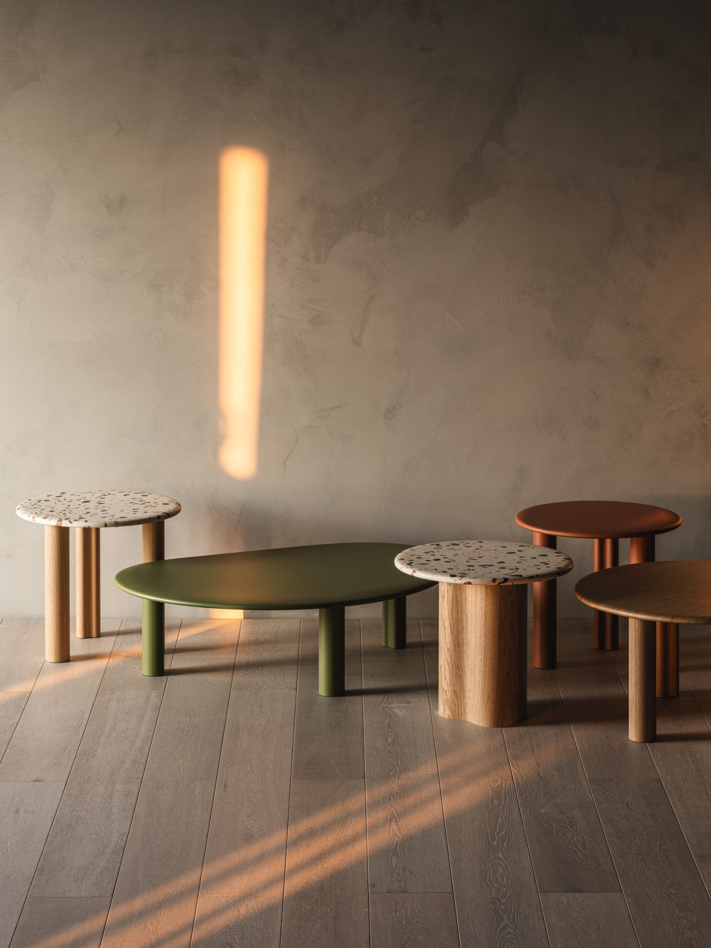 Ghia Tables Encourage Infinite Curiosity
