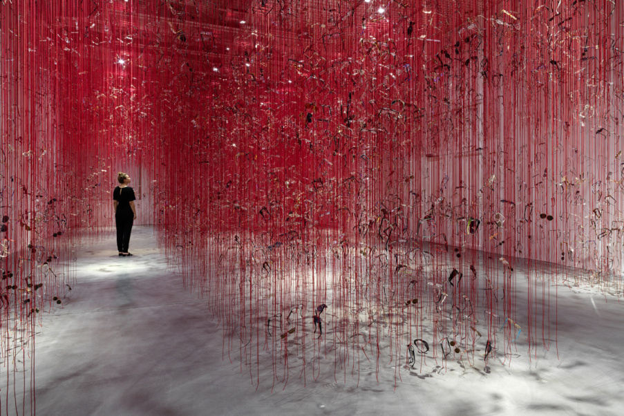 Chiharu Shiota Inspects Memory in Eye to Eye