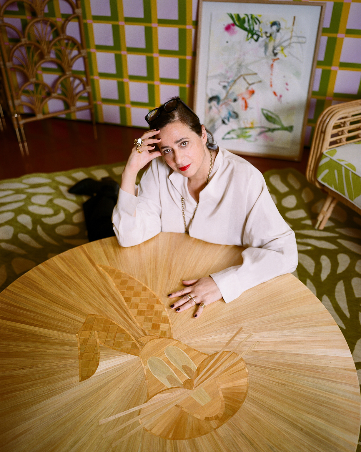 India Mahdavi’s Colorful Creations All Start in Paris