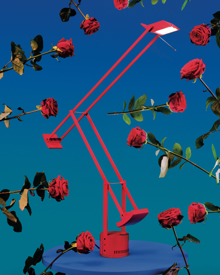 The Tizio Lamp Celebrates 50 Years with a Special Red Edition