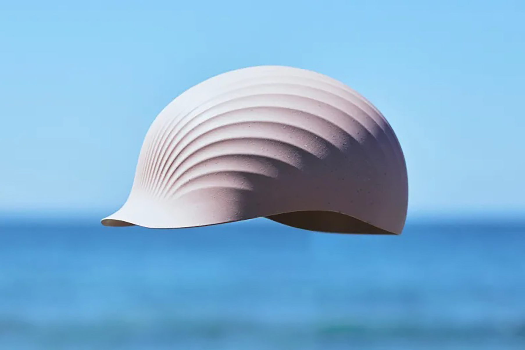 Shellmet is Made from Recycled Scallop Shells