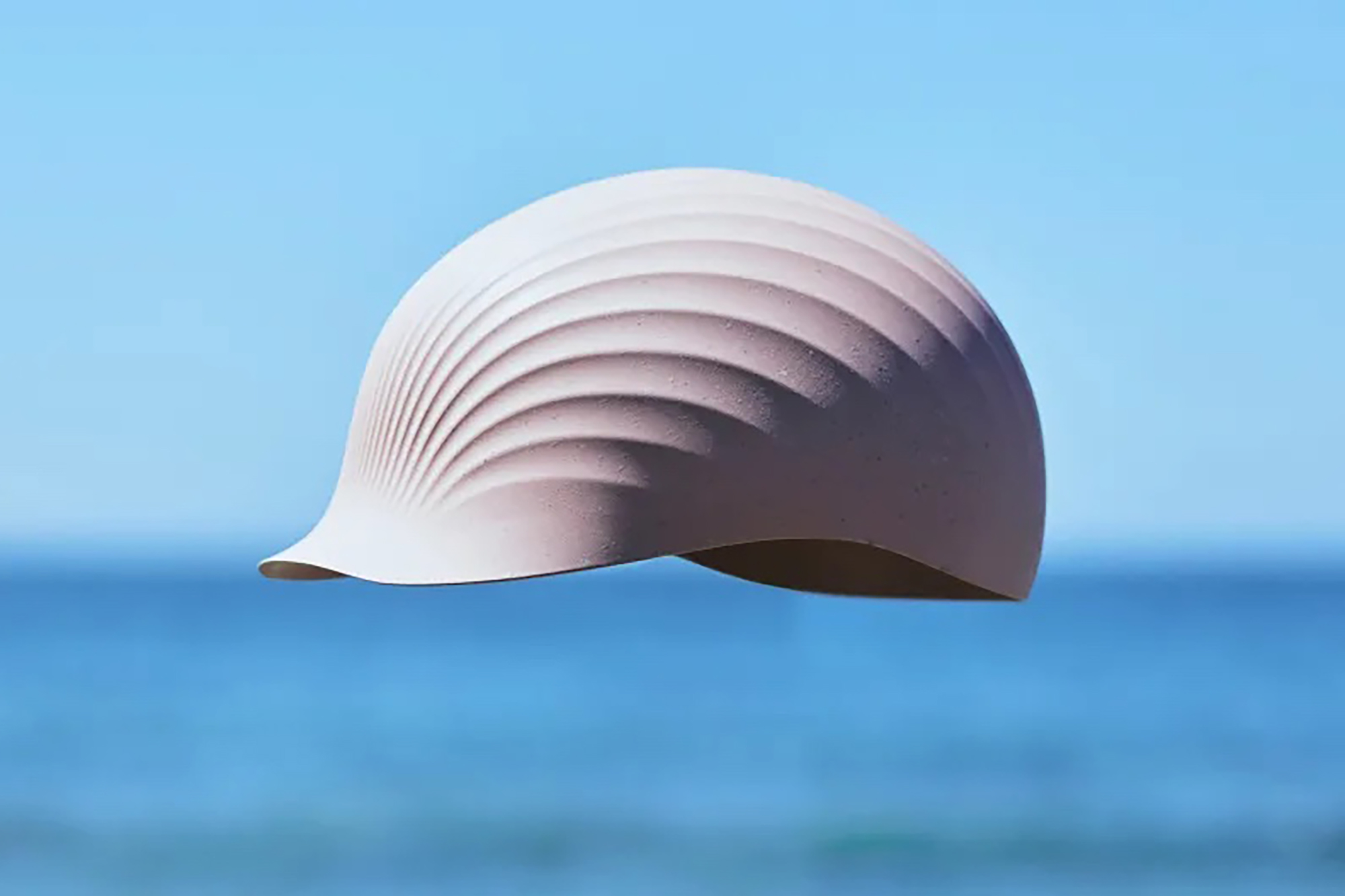 Shellmet is Made from Recycled Scallop Shells
