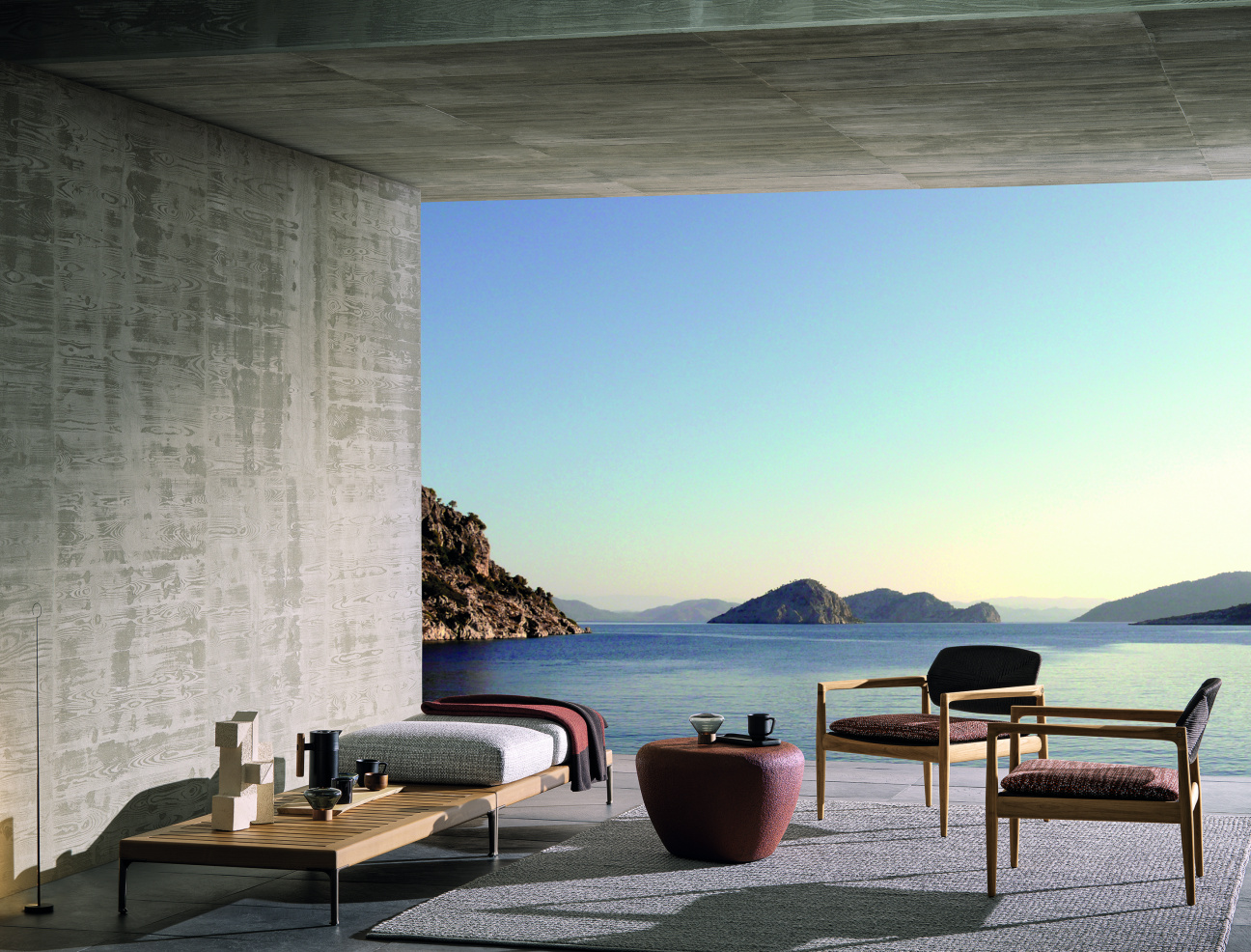 Yoko Chair for Minotti Combines Scandinavian and Japanese Style