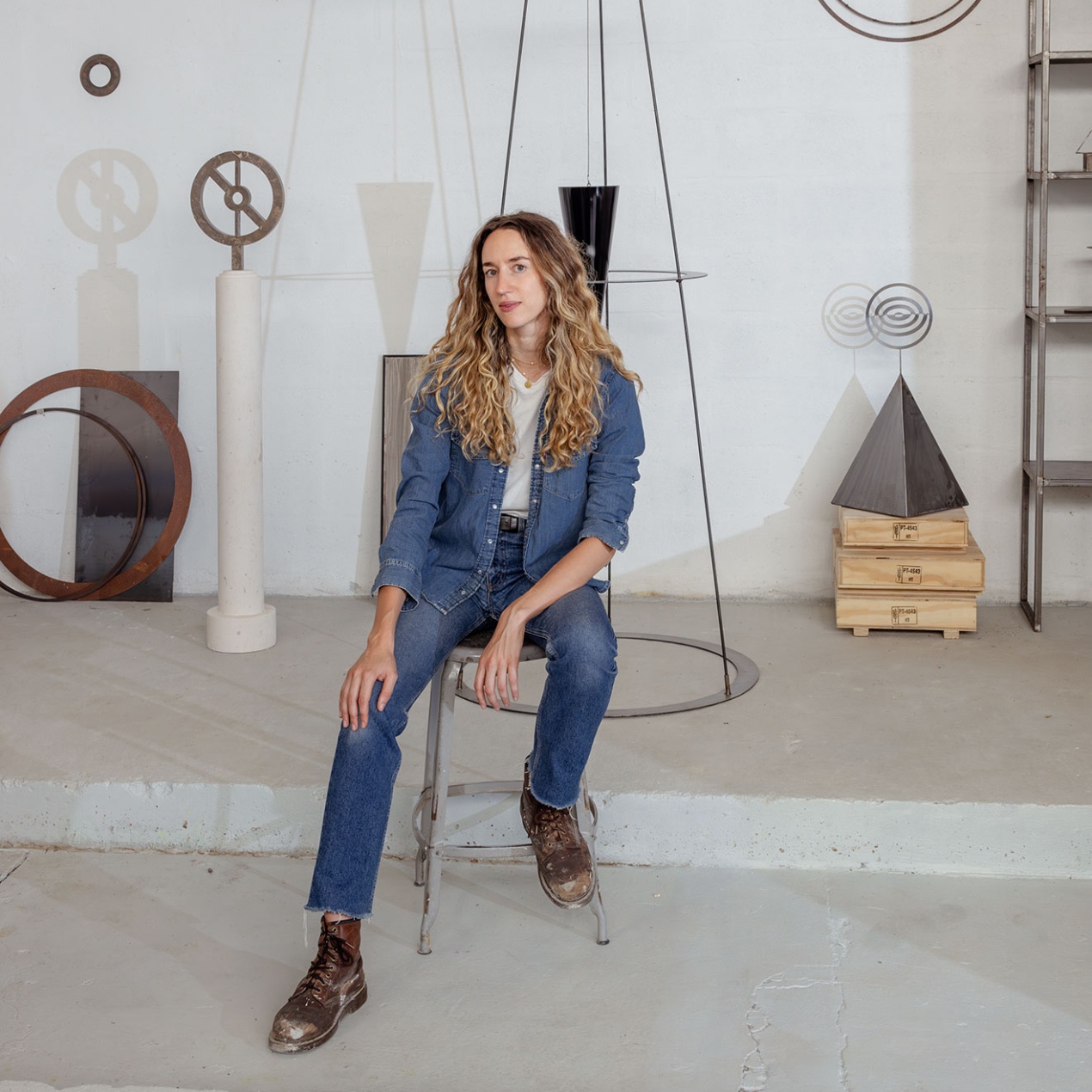Clara Imbert Welds Artworks Aimed at Life's Biggest Questions