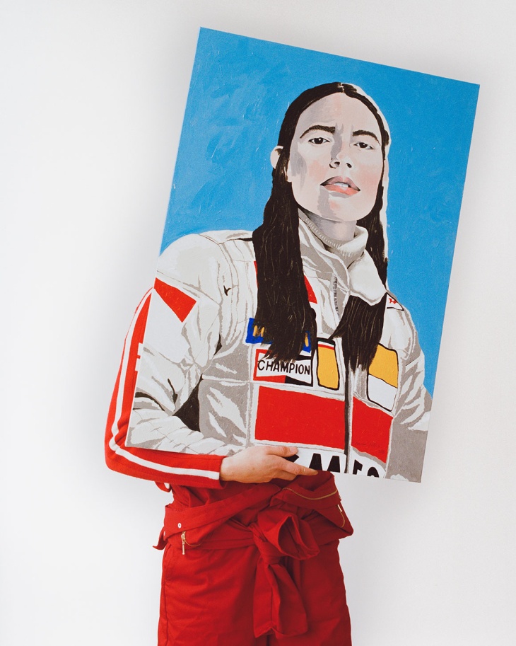 Frances Wilks Paints a World Around Skin Prickling Topic