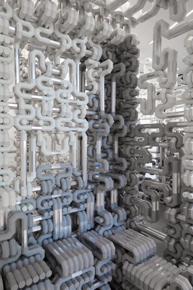 Daniel Widrig Uses 3D Printing to Make Unexpected Art