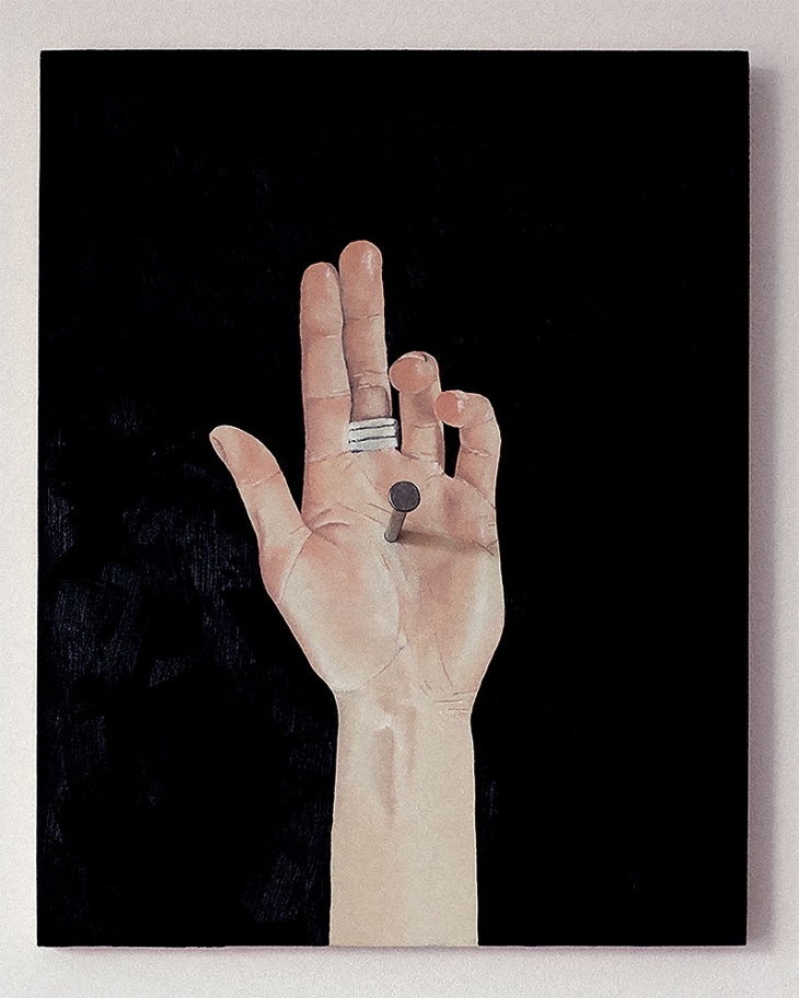 Frances Wilks Paints a World Around Skin Prickling Topic