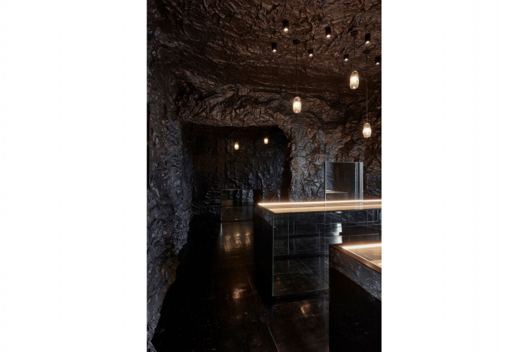 Russell & George Create an Underwater Cave-Like Interior in Melbourne