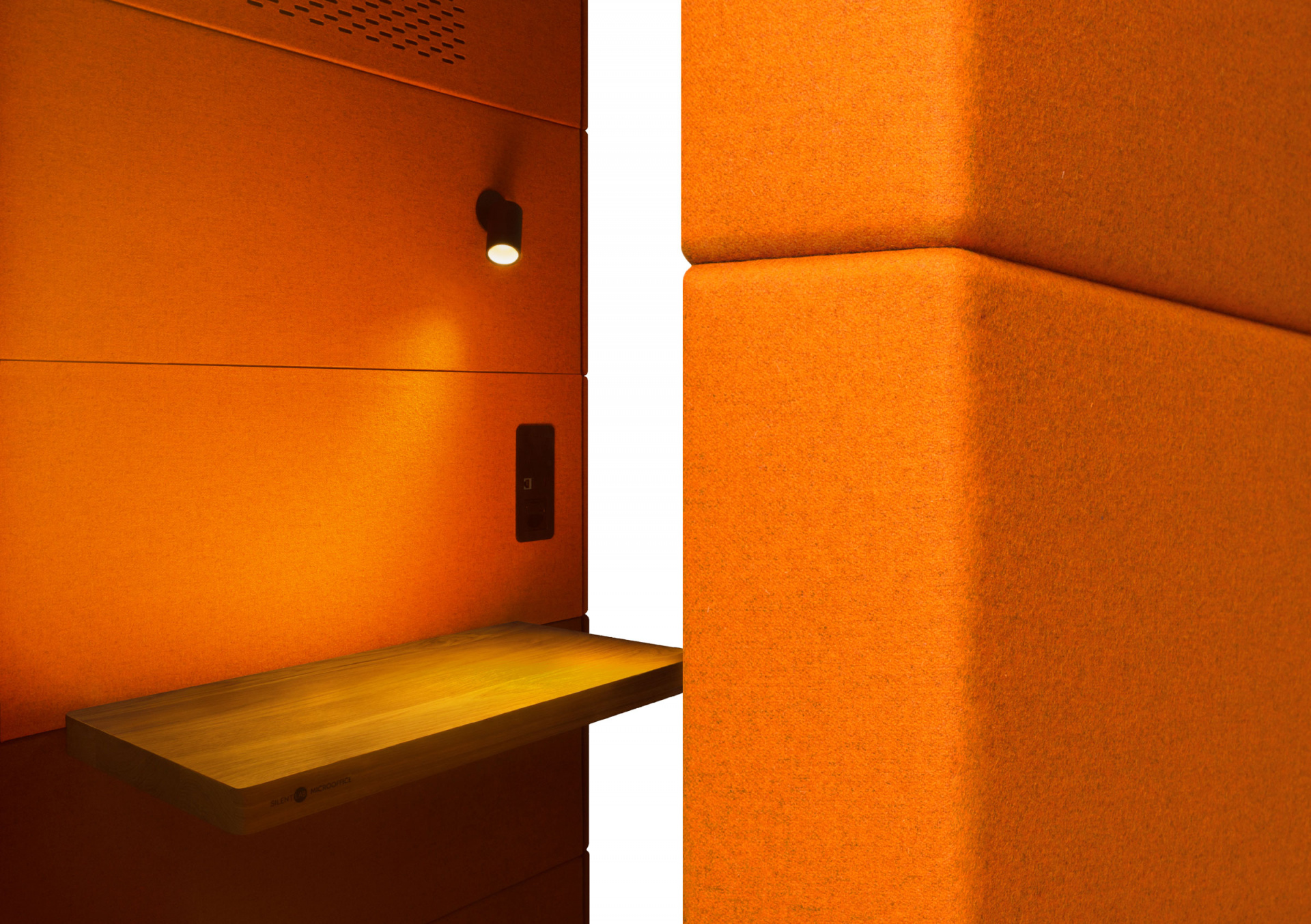 Inside Top Phone Booth Design with SilentLab