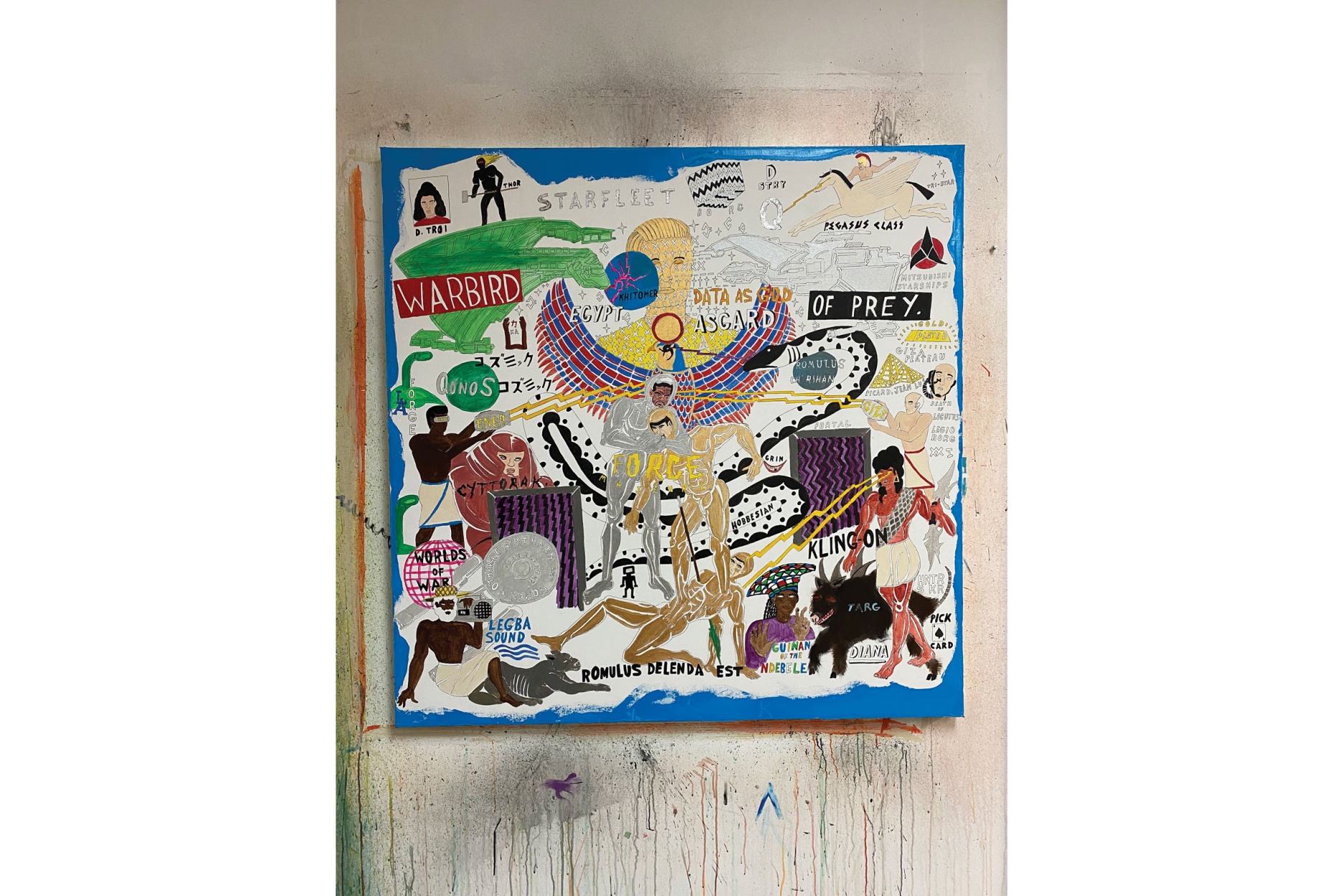 How the Cosmic Paintings of Umar Rashid Tell a Deeper Story